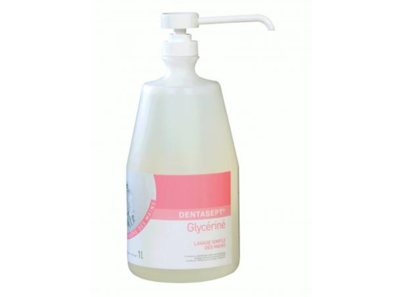 Dentasept Glycerine pH semleges szenzitív szappan 1 liter - pumpával ...